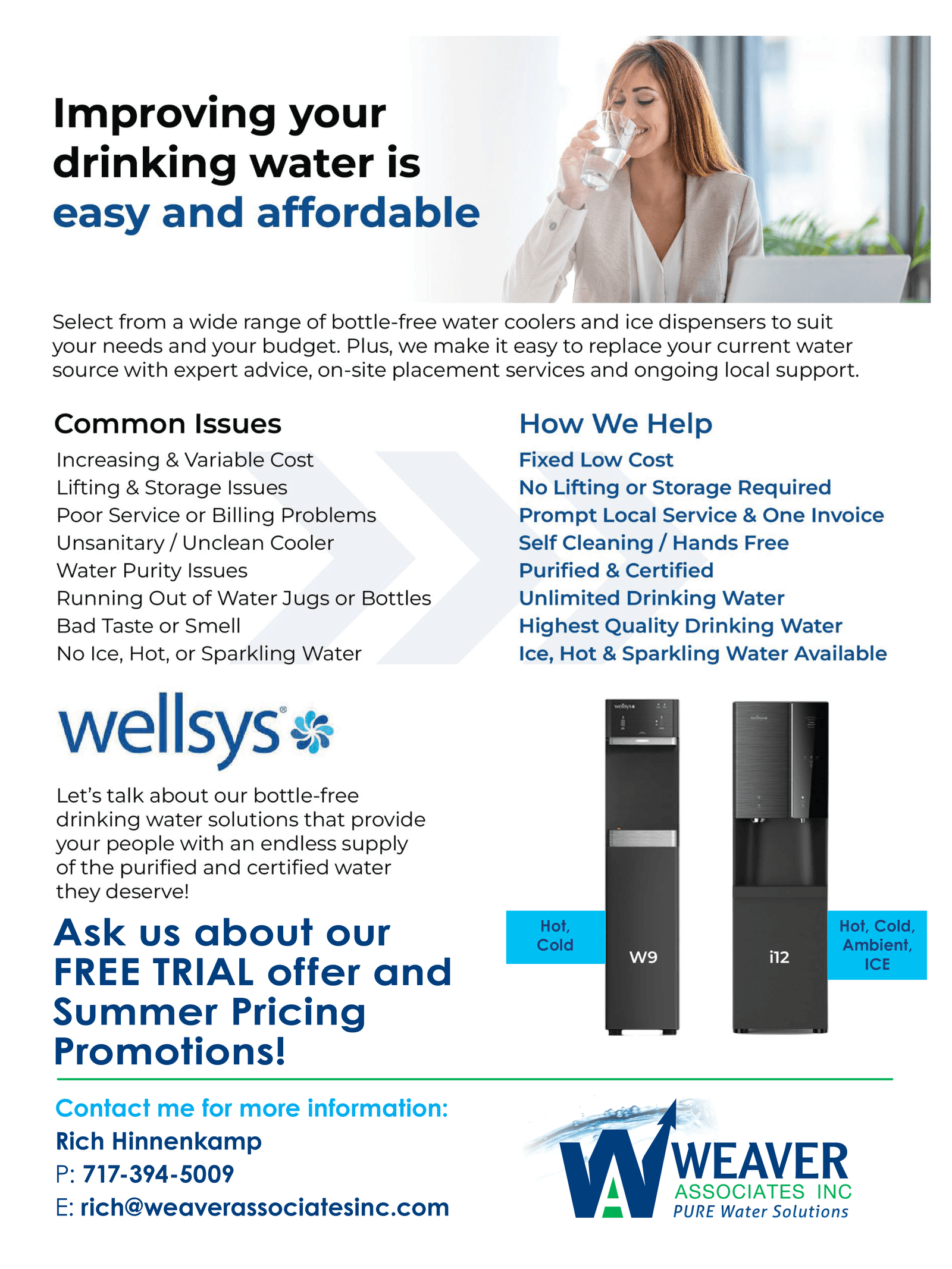 Pure Drinking Water Systems : Pure Water Systems : Weaver Associates, Inc.