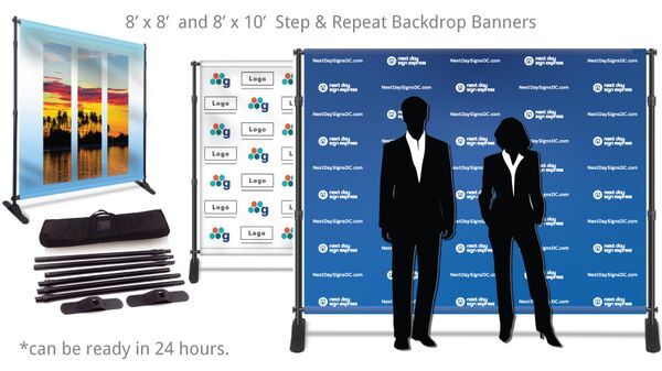 vinyl banners pop up conference banners