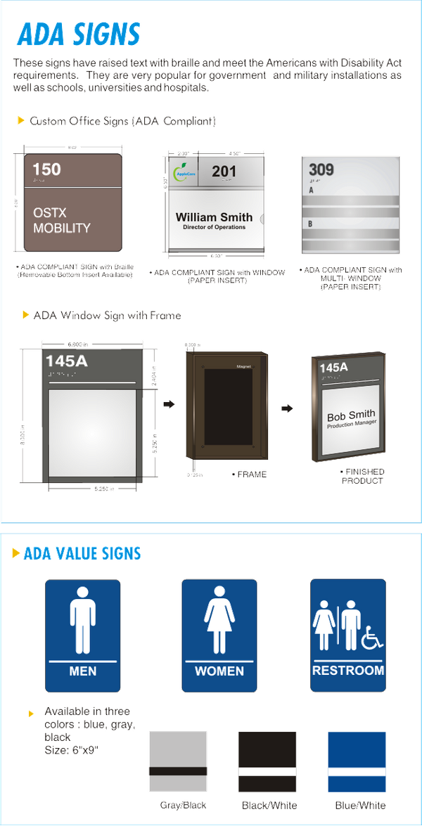 ADA Signs
