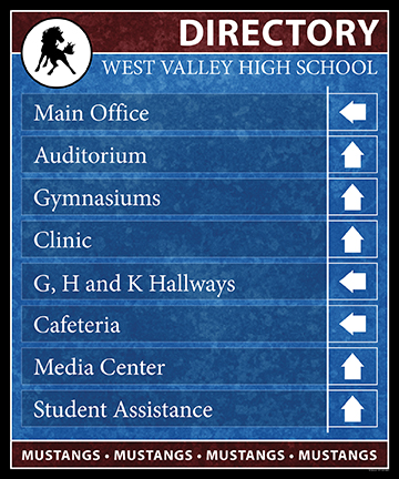 School Directory Boards | Custom Signs | Descon Sign Company