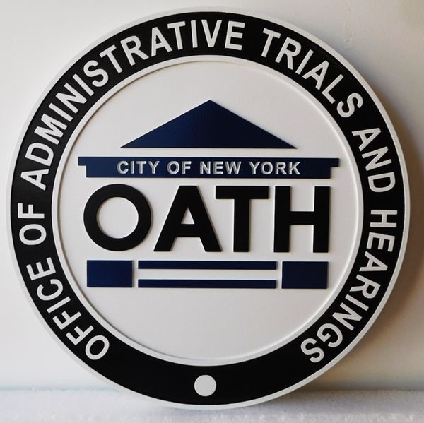 Attorney, Law Office and Courtroom Carved Wood Signs