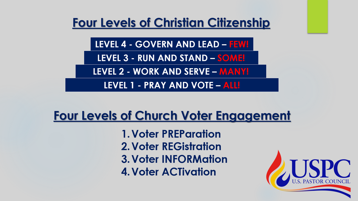 Faith Votes : U.S. Pastor Council