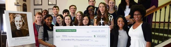 Carl George & Shirley L. Eklund Scholarship : Scholarships : What We Do : Morris Educational ...