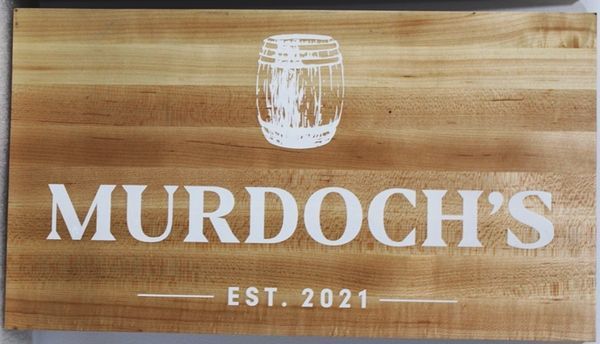 Hand-crafted, high quality carved Oak & Maple wood wall plaques