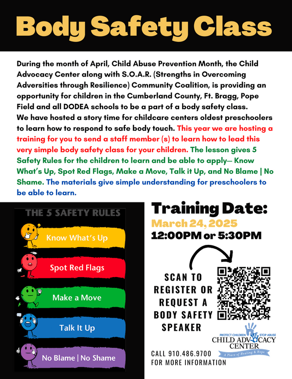 Body Safety Class : Community Outreach & Education : What We Do : Child ...