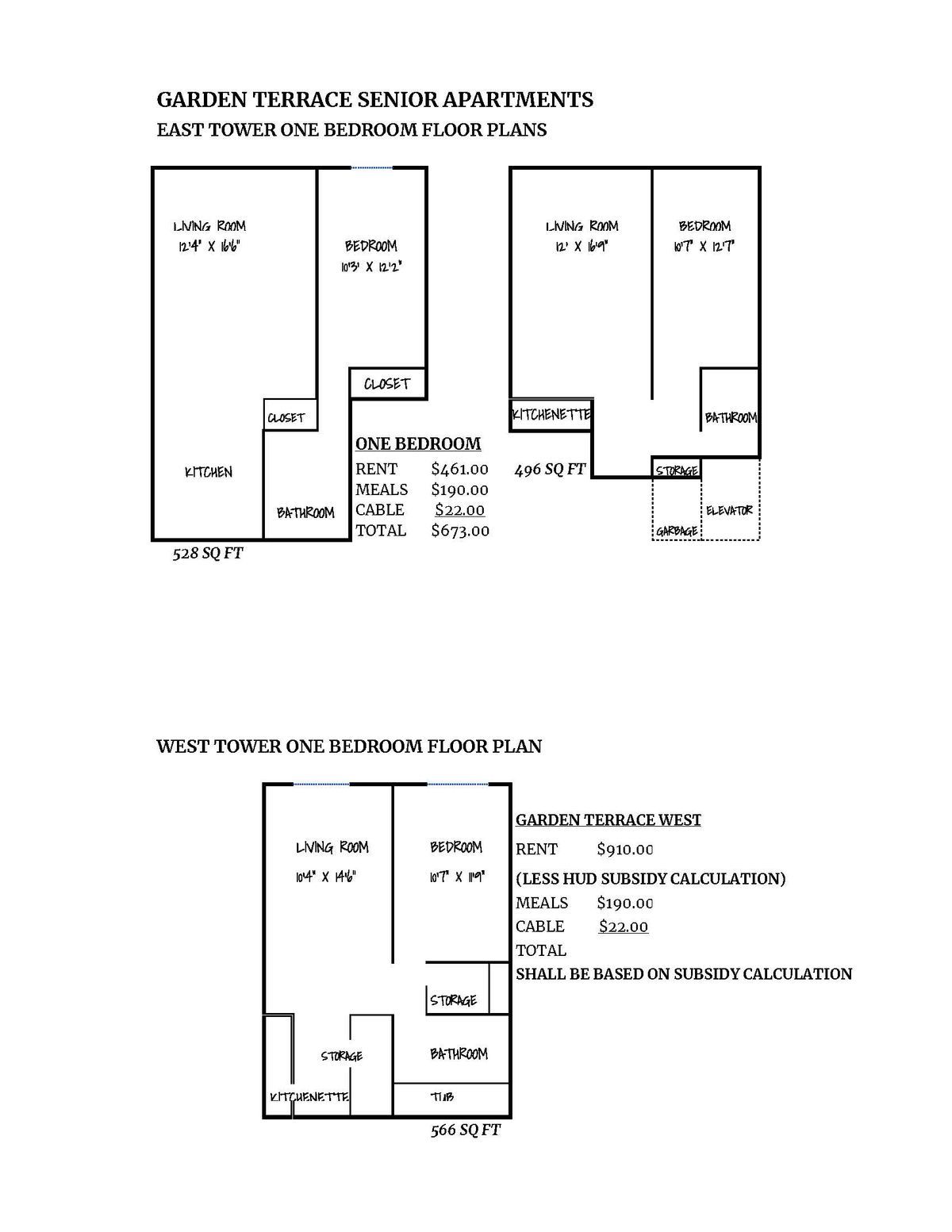 Apartments : Our Facilities : What We Do : Garden Terrace Senior Living