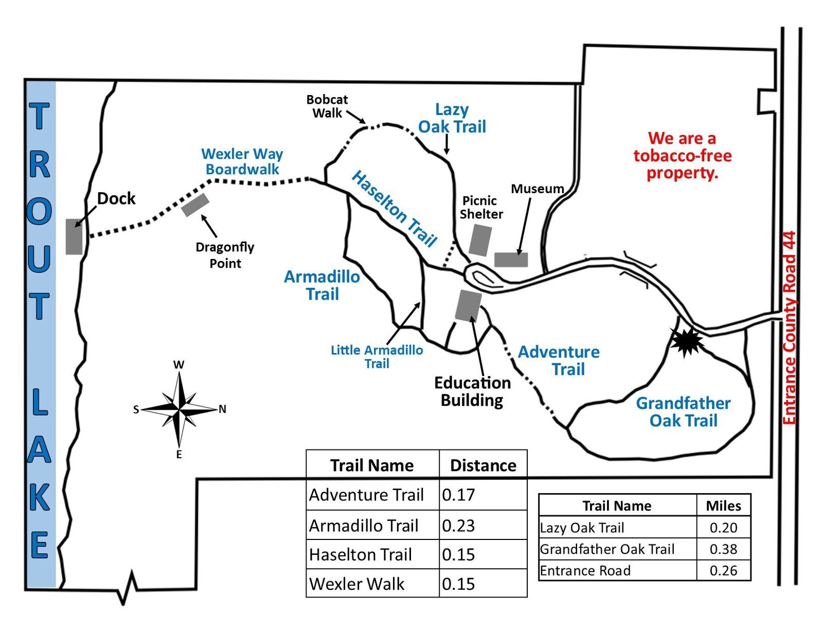 Our Trails : What We Do : Trout Lake Nature Center