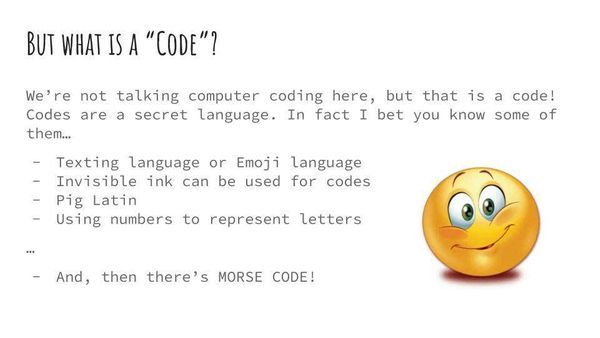 Code Breaker: Learn your name in Morse Code