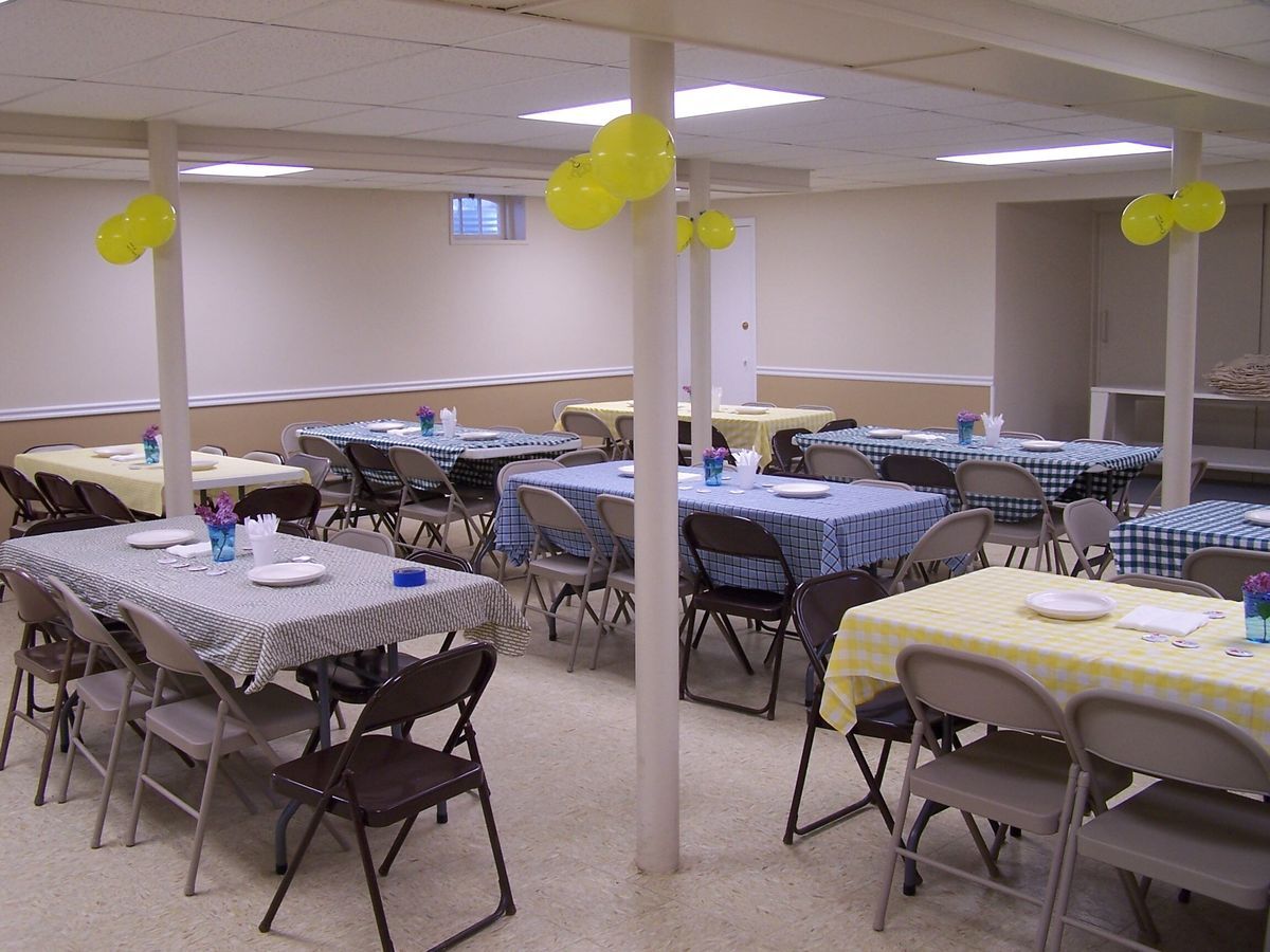 Rent the Church Basement for your next gathering!