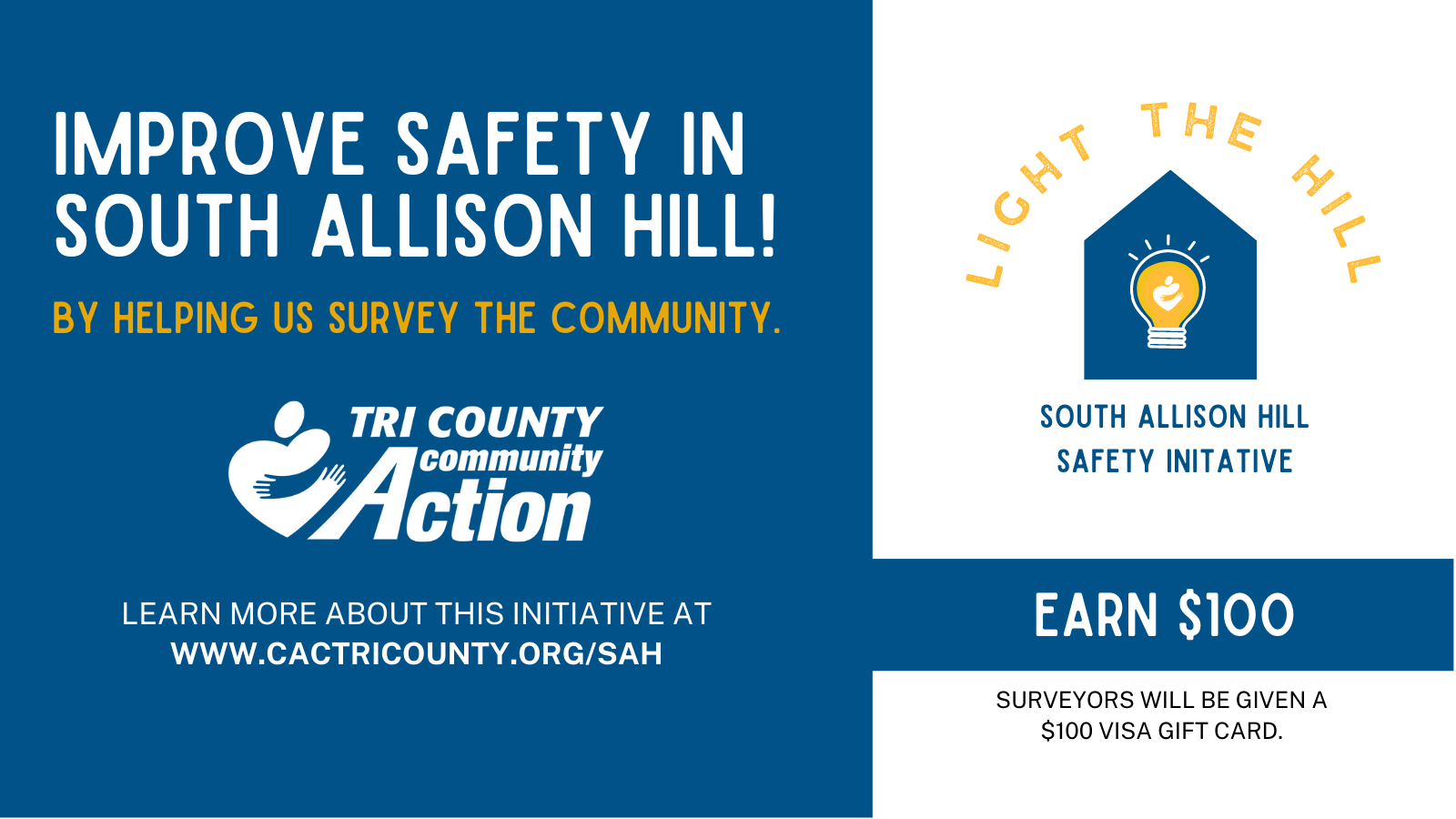 Improve safety in South Allison Hill!