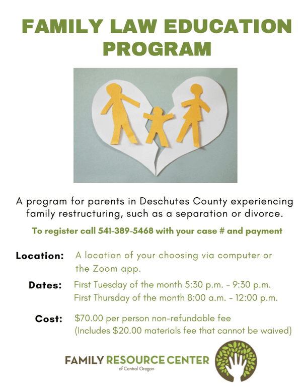 Family Law Education Program | Central Oregon