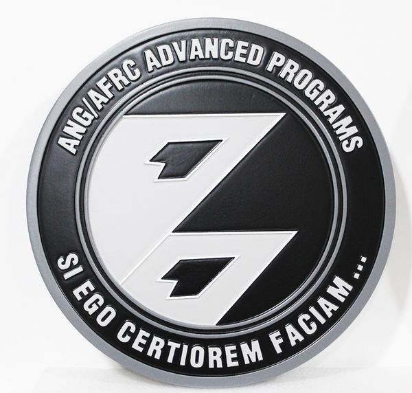 3D Painted, Wood, Bronze, Brass, Silver Air Force Plaques